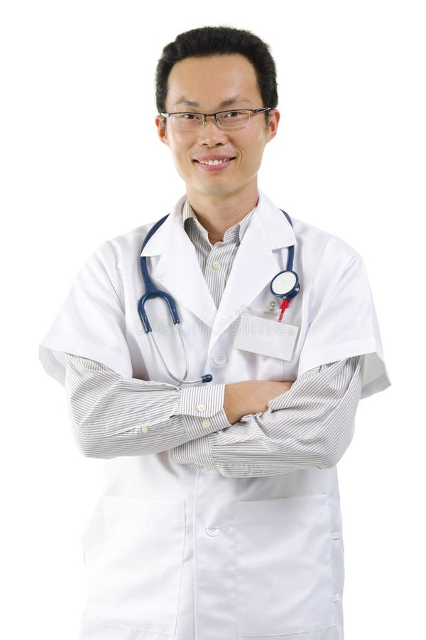 Asian doctor stock image. Image of career, crossed, hong - 46241219