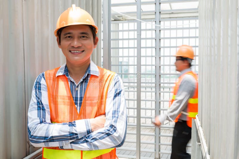 Asian engineer stock image. Image of positive, engineer - 59582893