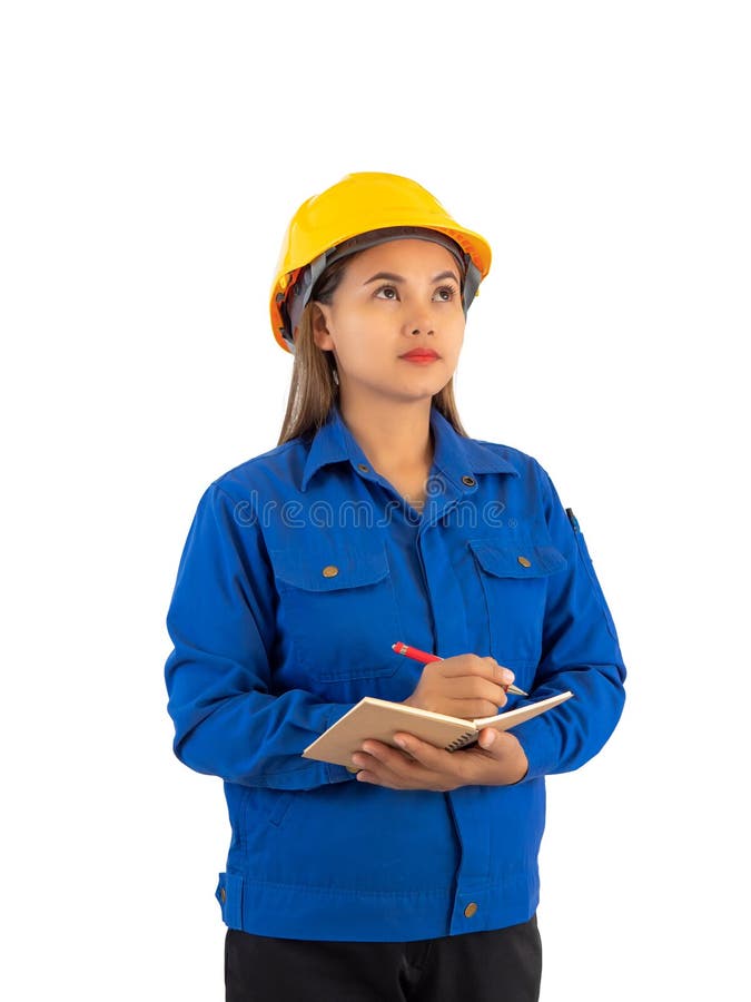 Engineer Women Black African Professional Worker Working Inspection ...