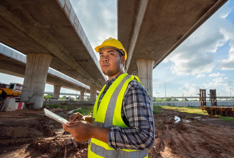 Asian Engineering Inspected the Structure Road Construction Work at ...