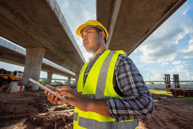 Asian Engineering Inspected the Structure Road Construction Work at ...