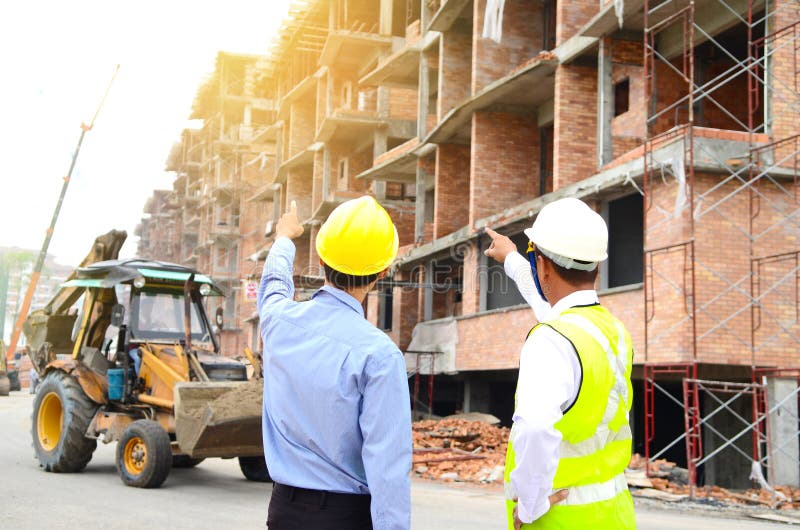 Building construction site stock photo. Image of industrial - 112031300