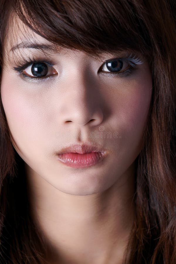Asian face stock photo. Image of anniversary, beautiful - 16487188