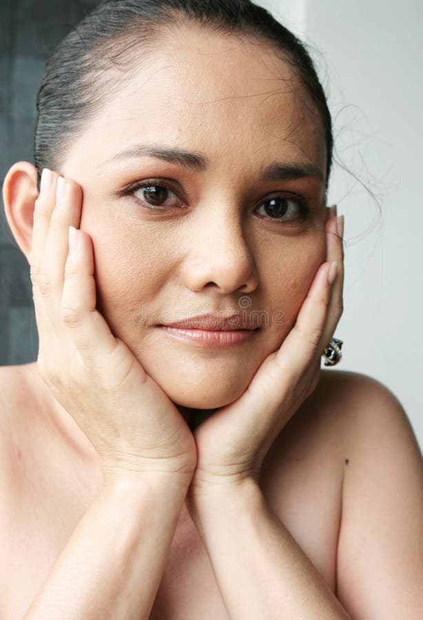 Asian face stock photo. Image of approachable, beautiful - 5370966