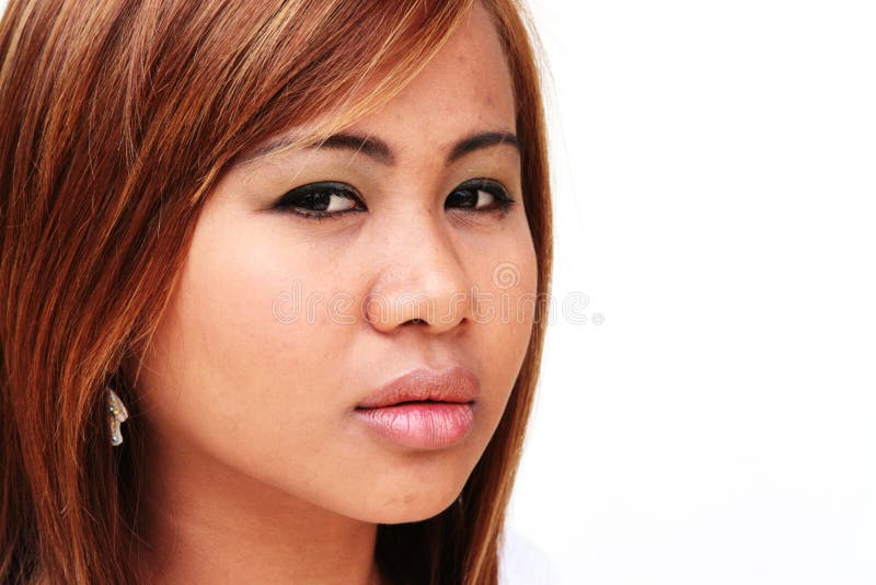 Asian face stock image. Image of fashionable, cute, adult - 5439625