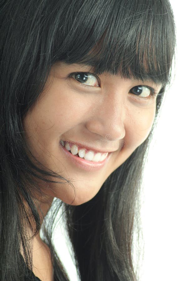 Asian face stock image. Image of feel, portriture, cute - 8206549