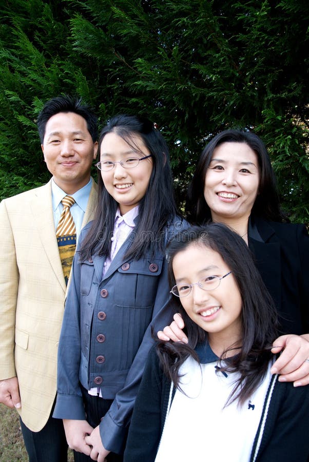 Asian Family stock image. Image of asian, smiling, lifestyles - 12419877