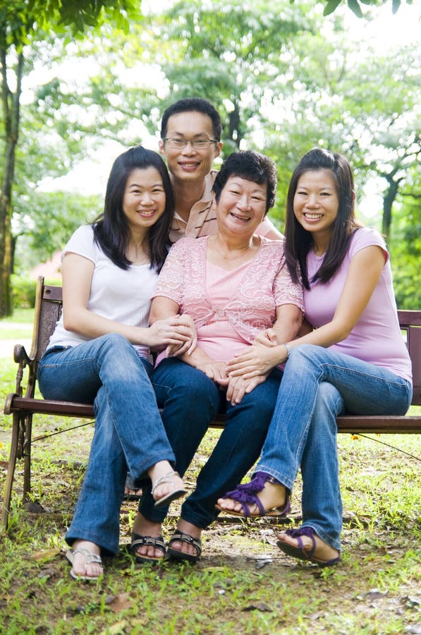 Asian family stock photo. Image of happy, cheerful, lifestyle - 23653374