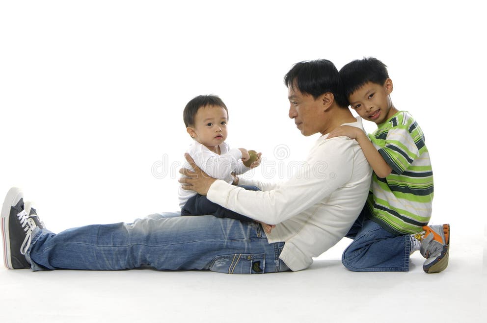 Asian family stock photo. Image of oriental, lifestyles - 5234172
