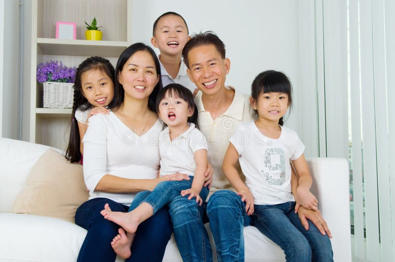 Asian family stock image. Image of studio, asian, bonding - 59937327
