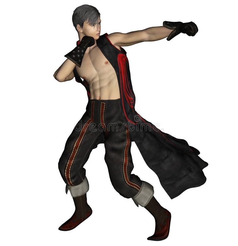 Anime Boy Fighter Stock Illustrations – 543 Anime Boy Fighter Stock ...