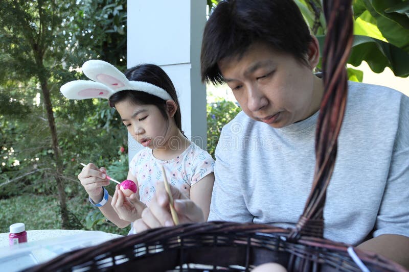 Easter in Asian stock photo. Image of beauty, easter - 354996242