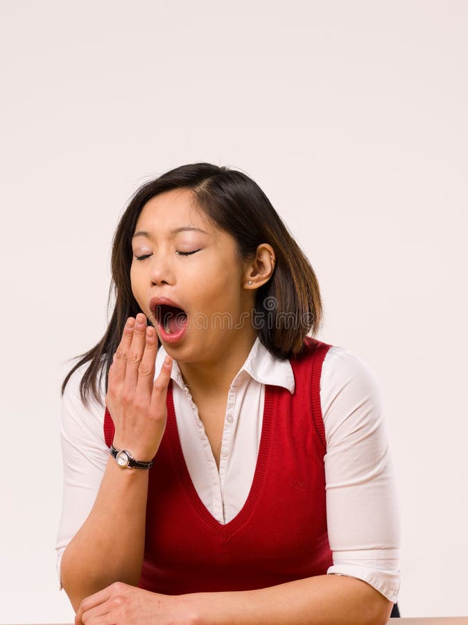 Asian Female Making a Facial Expression Stock Photo - Image of looking ...