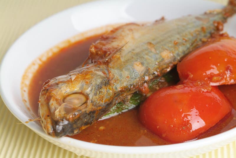 Asian food asam fish stock image. Image of eyes, style - 18512643