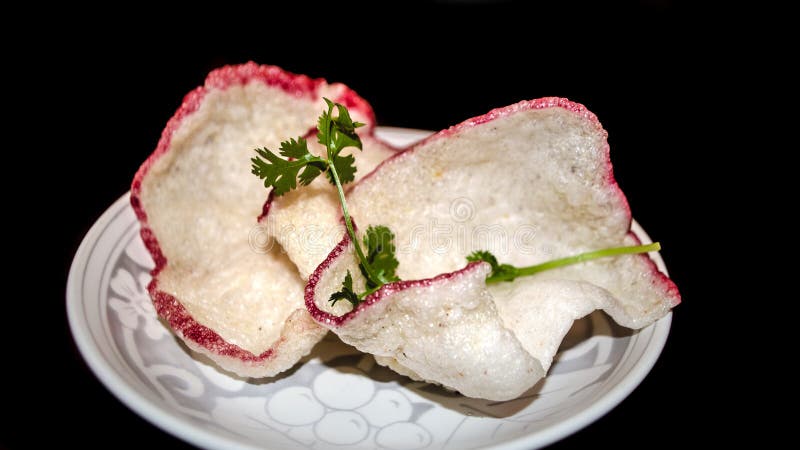Asian food : Fish Cracker stock photo. Image of delicious - 182196818
