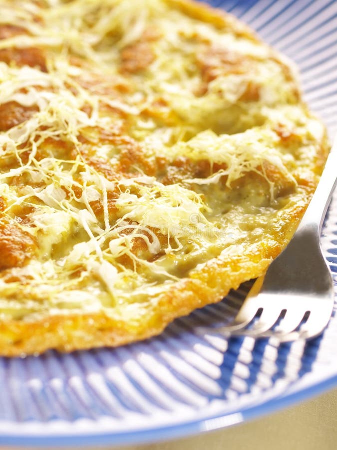 Asian fried omelet stock photo. Image of dinner, tasty - 12147048