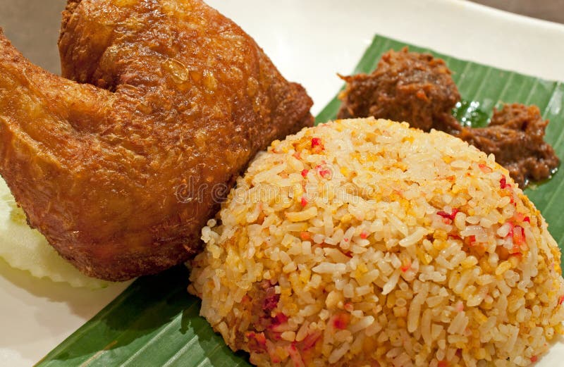 Asian Fried Rice stock photo. Image of nutrition, malaysia - 26207682