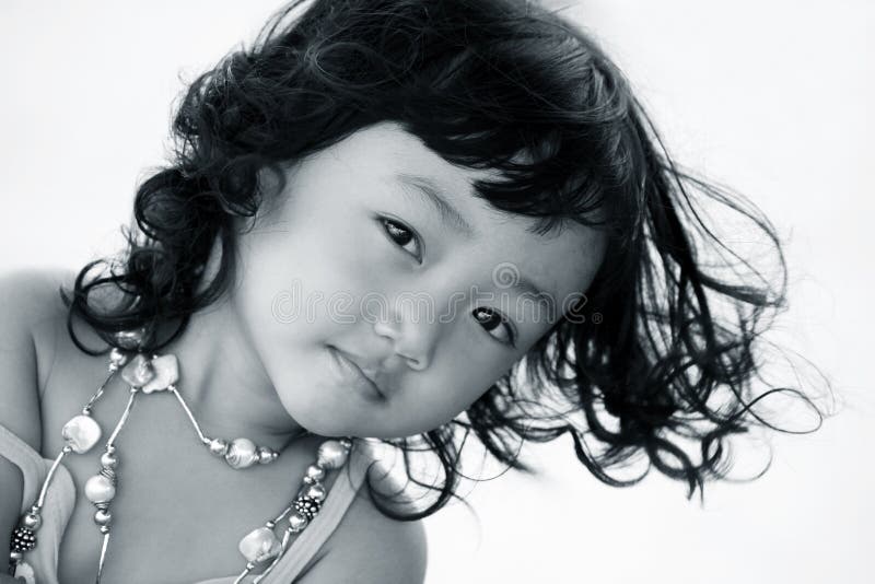 Asian girl stock image. Image of closeup, head, charm - 43385405