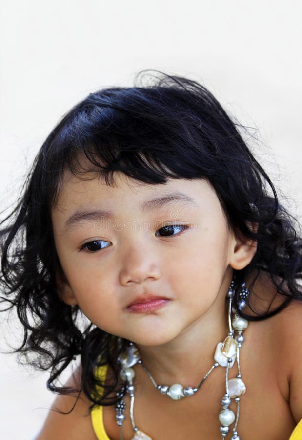 Asian girl stock image. Image of chinese, expression - 43385423