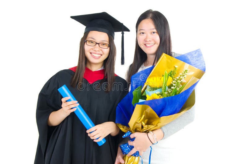 Asian graduation stock image. Image of success, achievement - 88100271