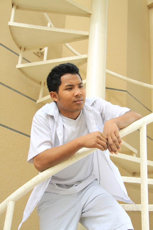 Asian guy stock image. Image of attractive, huge, jeans - 18890809