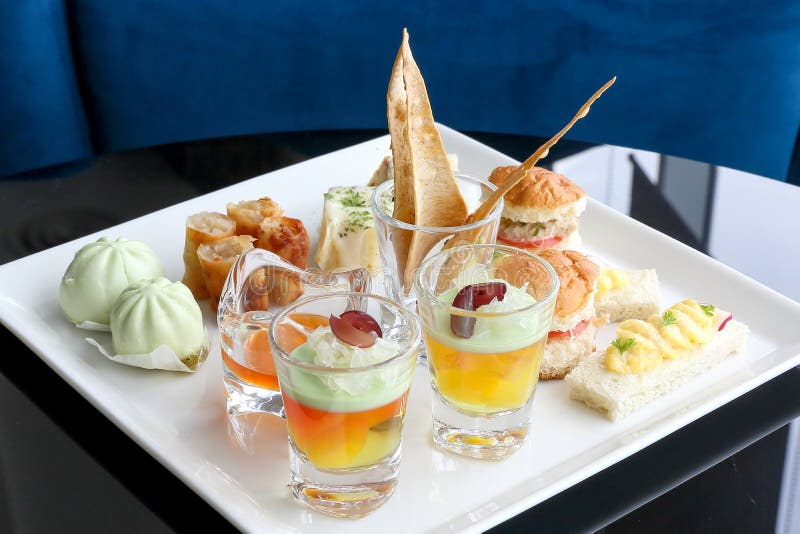 Asian high tea platter stock image. Image of japanese - 77840259