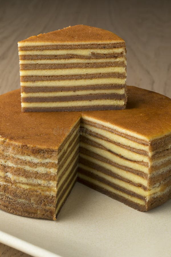Asian homemade layer cake stock photo. Image of slice - 152331776