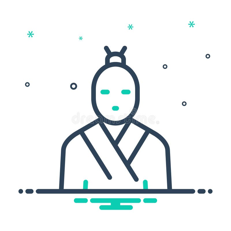 Mix Icon for Asian, Chinese and Japanese Stock Illustration ...