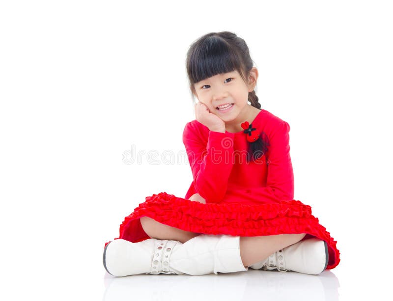 Asian kid stock image. Image of asian, attire, lovely - 58964743