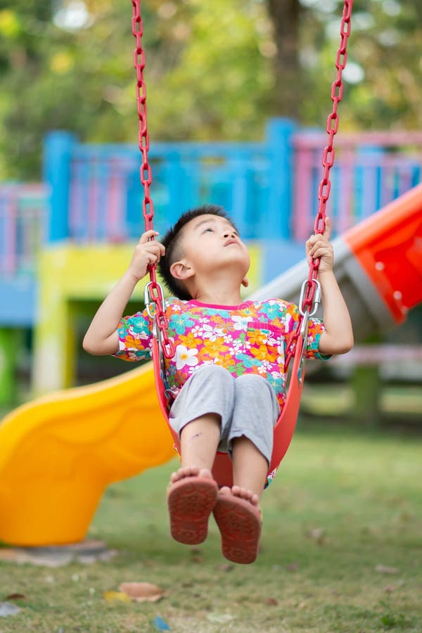 Asian Kids Playing at Playground Outdoor with Happy Smile Stock Image ... Asian Kids Playing at Playground Outdoor with Happy Smile Stock Image ...