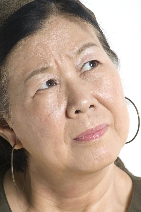 Asian Lady stock photo. Image of chinese, angry, mature - 10015526