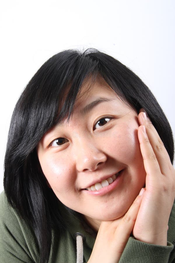 Asian lady stock photo. Image of attractive, cheerful - 13270648