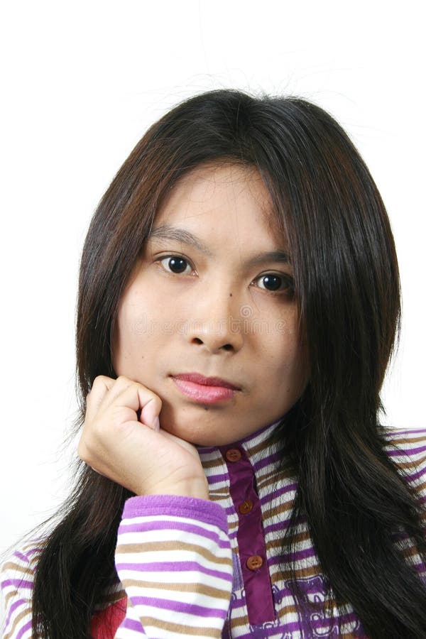 Asian lady 2 stock image. Image of cute, asian, chinese - 1060703