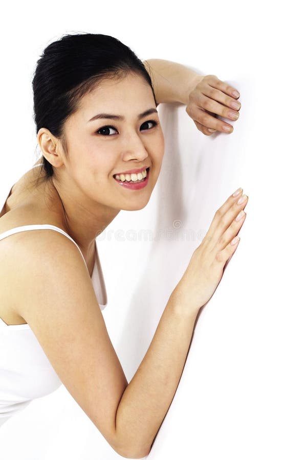 Asian Lady stock image. Image of smiling, korean, pose - 895597
