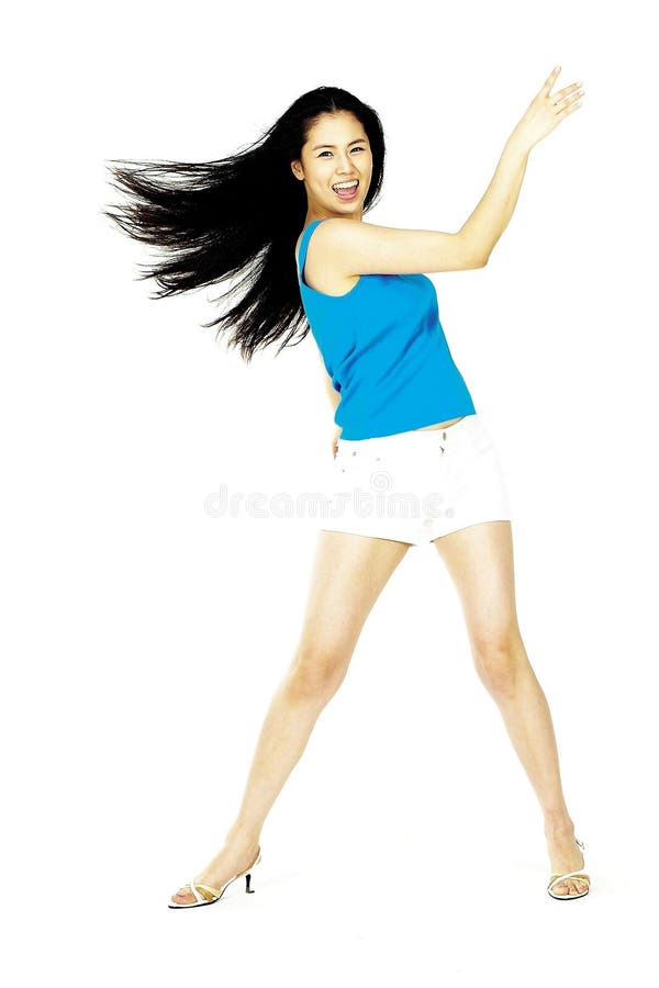 Asian Lady stock photo. Image of casual, enjoyment, female - 869936