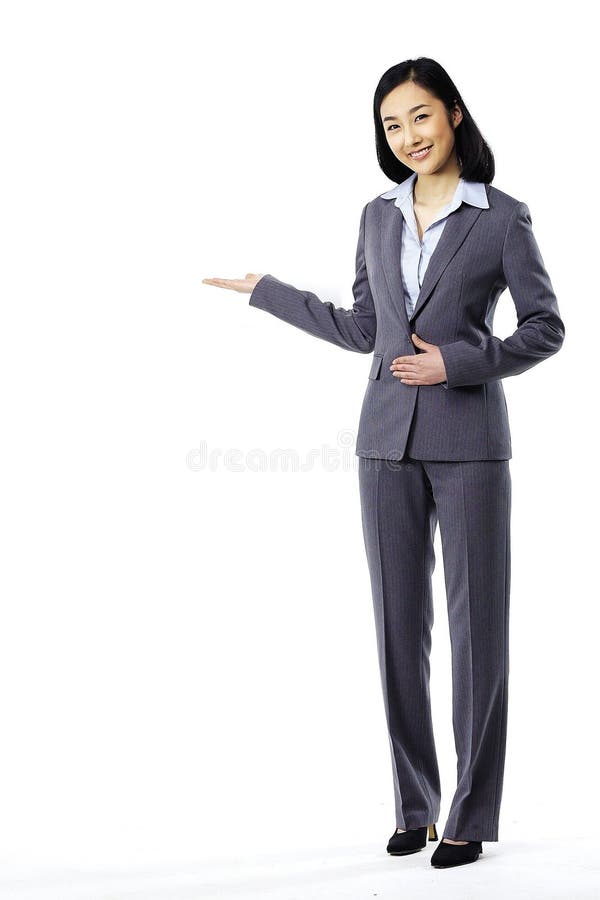 Asian Lady stock photo. Image of entrepreneur, suit, pose - 895490