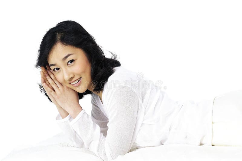 Asian Lady stock photo. Image of asian, lady, pose, smiling - 895492