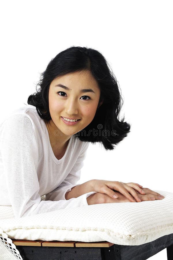 Asian Lady stock image. Image of korean, smiling, pose - 895499