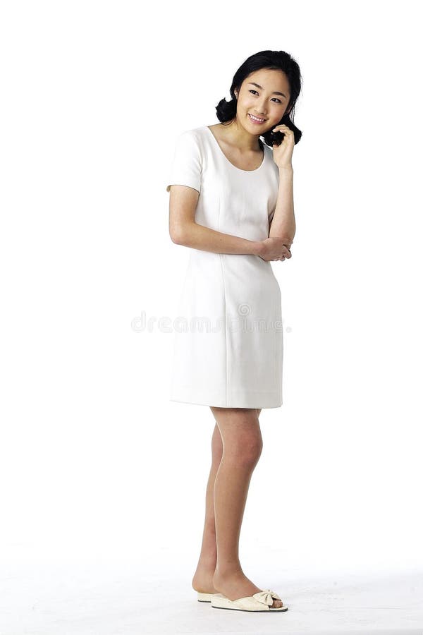 Asian Lady stock photo. Image of female, standing, smiling - 895536