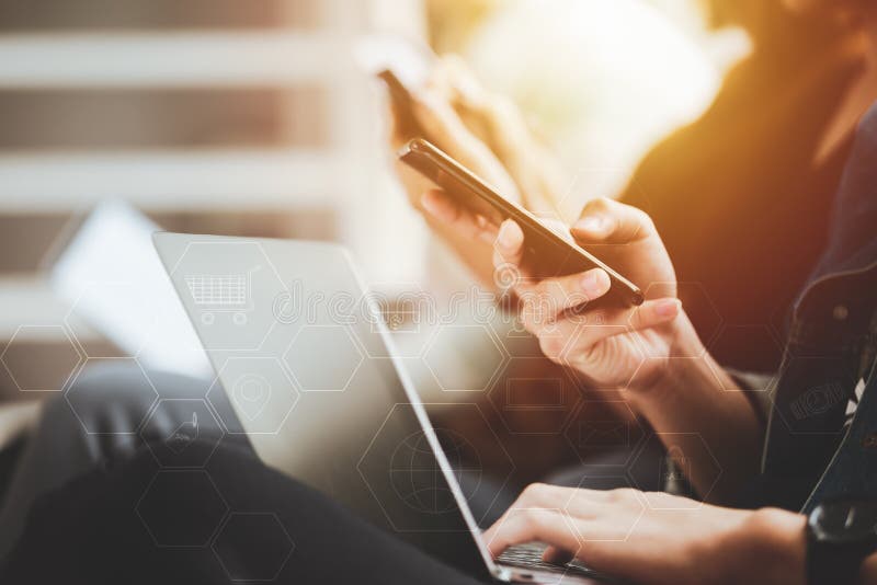 Asian Learning Social Media Stock Image - Image of lifestyle ...