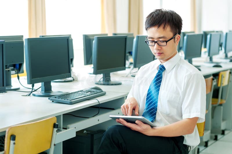Computer Lab stock image. Image of interior, laboratory - 22700855