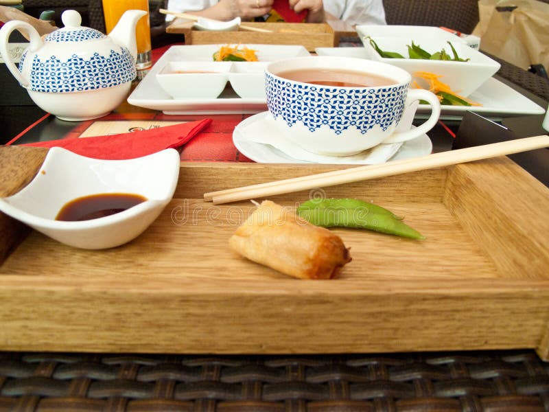 Asian table setting stock image. Image of life, asia, asian - 122603