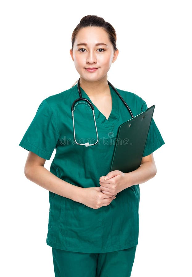 Asian medical person stock image. Image of portrait, positive - 44093115