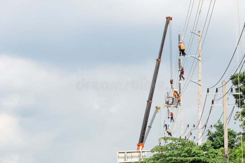 High voltage editorial stock image. Image of engineering - 107106769