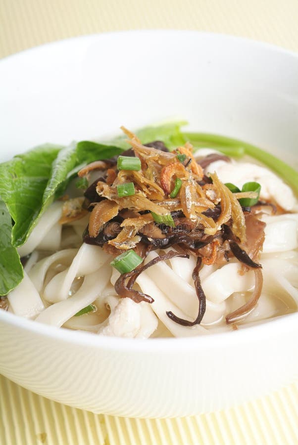 Asian Noodle â€“ Pan Mee stock image. Image of asian - 18512715