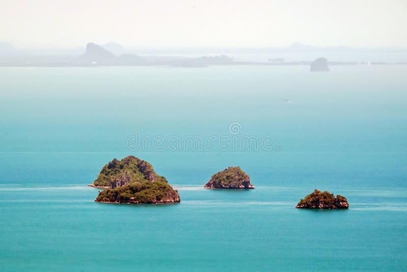 Asian Paradise Landscape, Thailand Stock Photo - Image of blue, coast ...