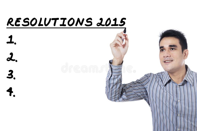 Asian Person Writes His Resolution Stock Photos - Free & Royalty-Free ...
