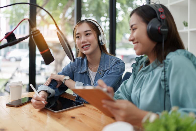 188 Asian Podcaster Stock Photos - Free & Royalty-Free Stock Photos ...