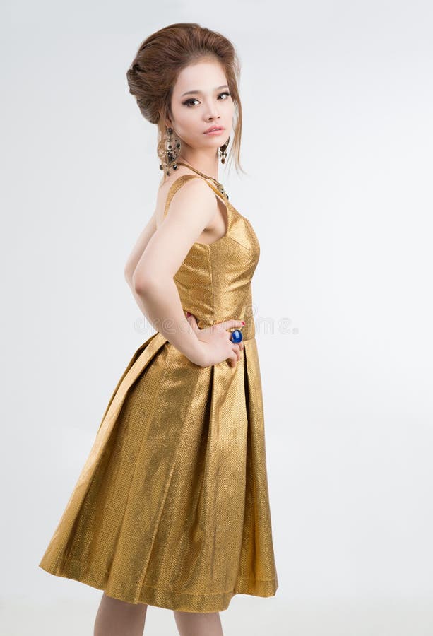 Asian princess stock image. Image of fashionable, confidence - 28361025