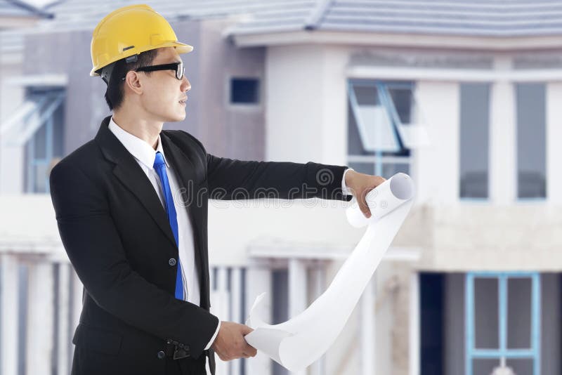 Asian Real Estate Developer Stock Image - Image of businessman, career ...